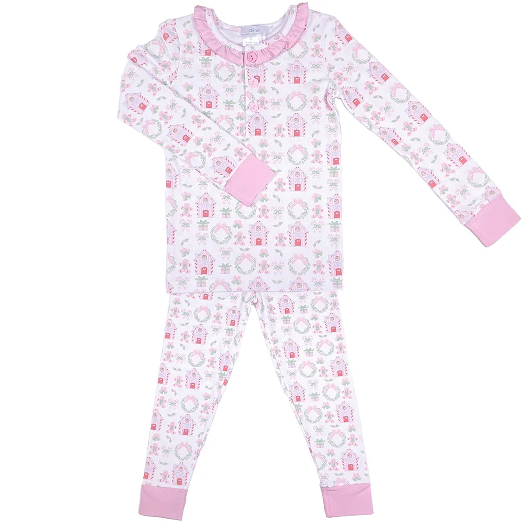 Gingerbread Girl's PJ Set – Little Avriett Baby & Children's Boutique