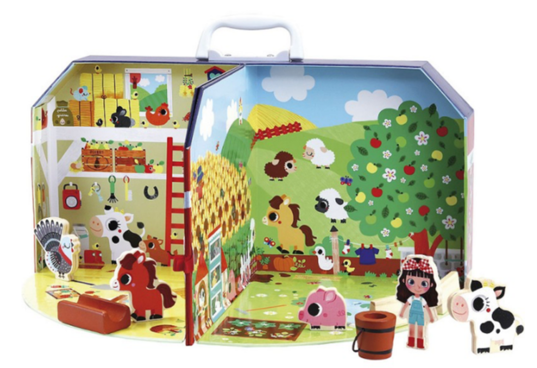 Little Farm in Suitcase – Little Avriett Baby & Children's Boutique