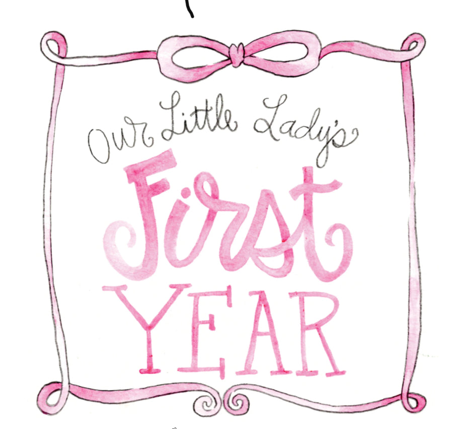 Our Little Lady's Milestone Cards – Little Avriett Baby & Children's ...